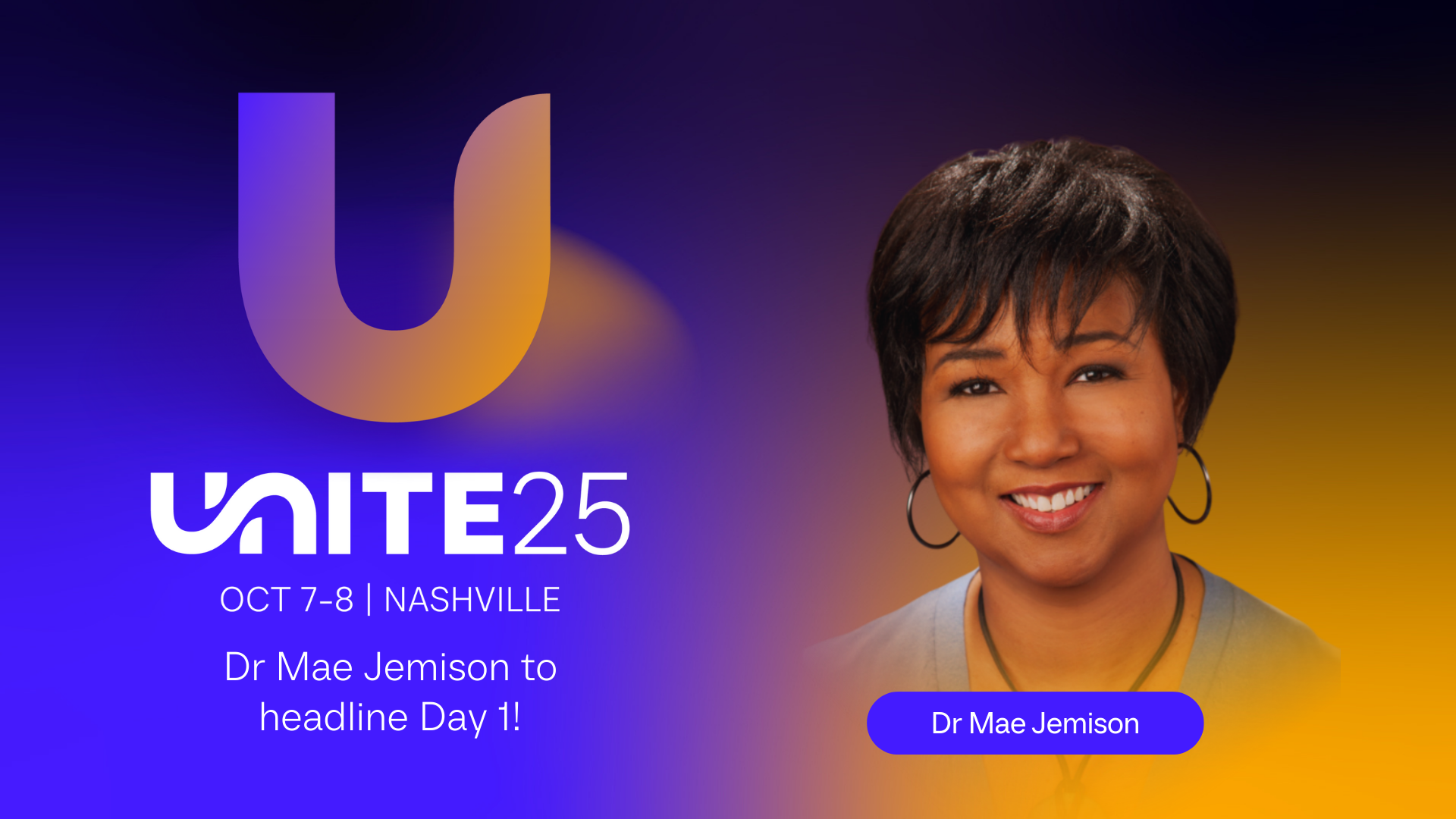 Unite 25: Dr. Mae Jemison announced as keynote speaker on pursuing the ...